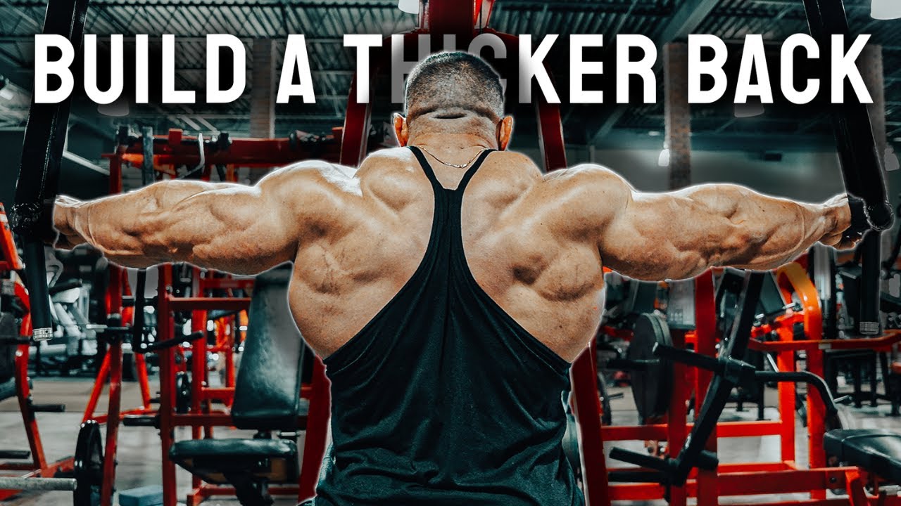 One Hour Back Workout | 8 Exercises To Build A Thicker Back - YouTube