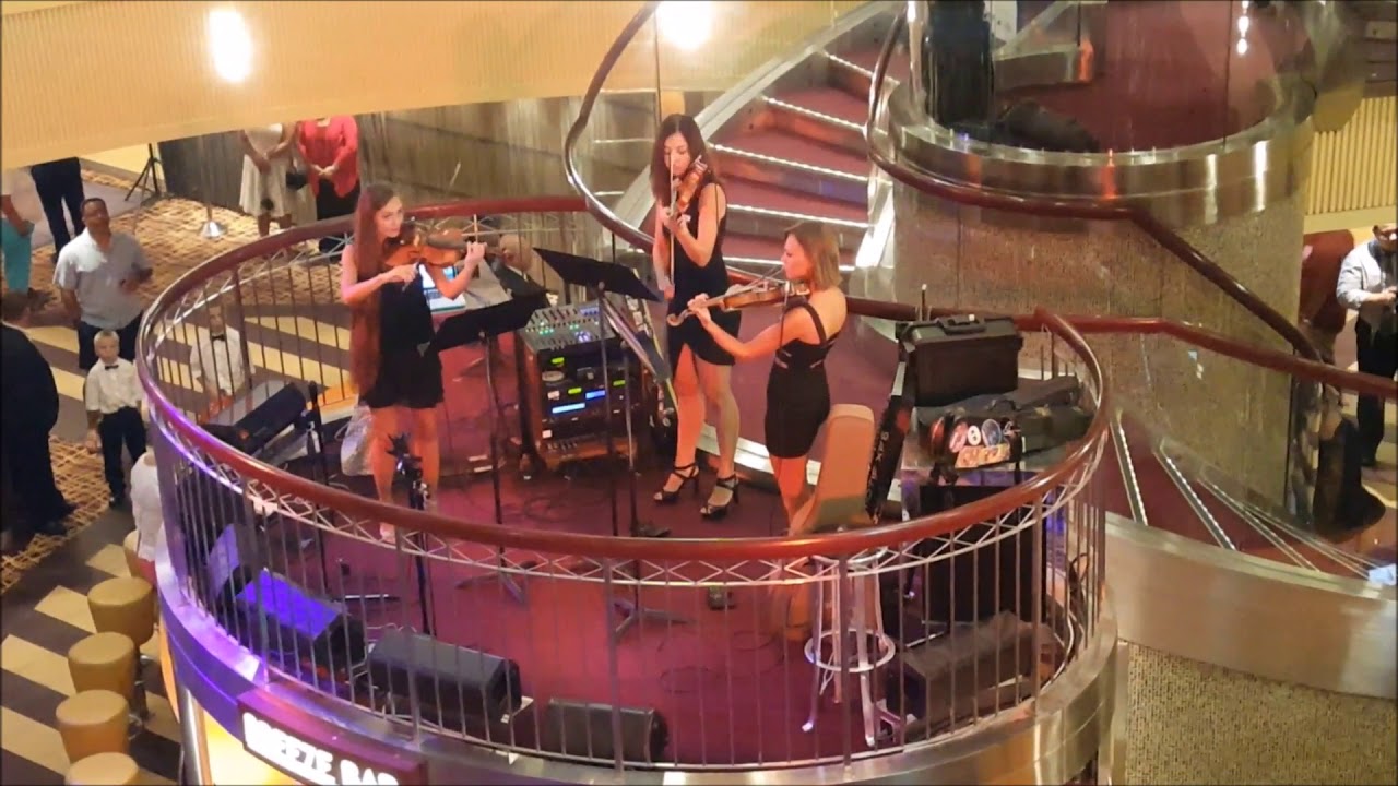 Allure Strings On The Carnival Breeze - YouTube