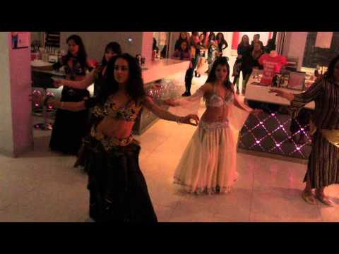 Flirty Girl Fitness Belly Dance Students performing to Asena