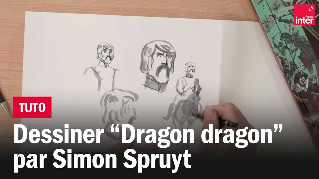 Simon Spruyt : "Comment dessiner "Dragon Dragon" ?" - YouTube