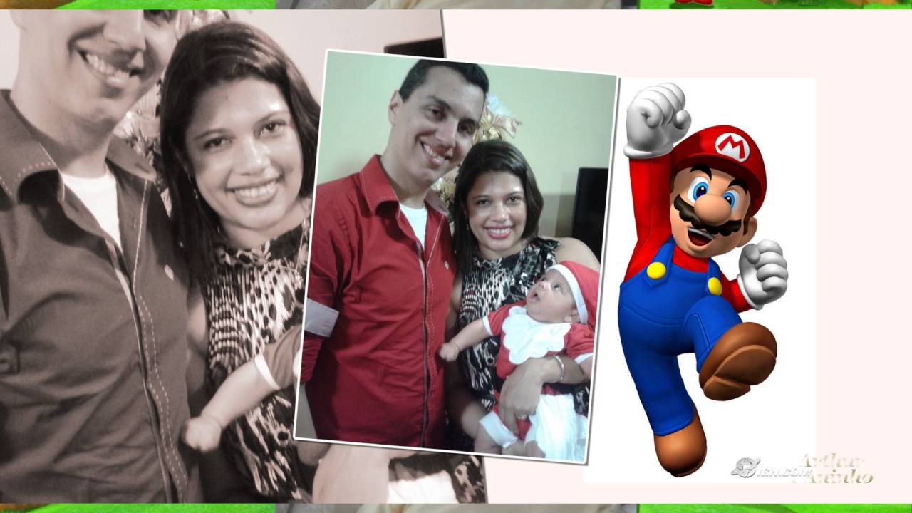 Retrospectiva de 1 aninho do Arthur - Super Mário - YouTube