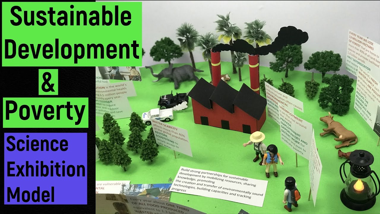 Sustainable development poverty eradication model | science exhibition ...