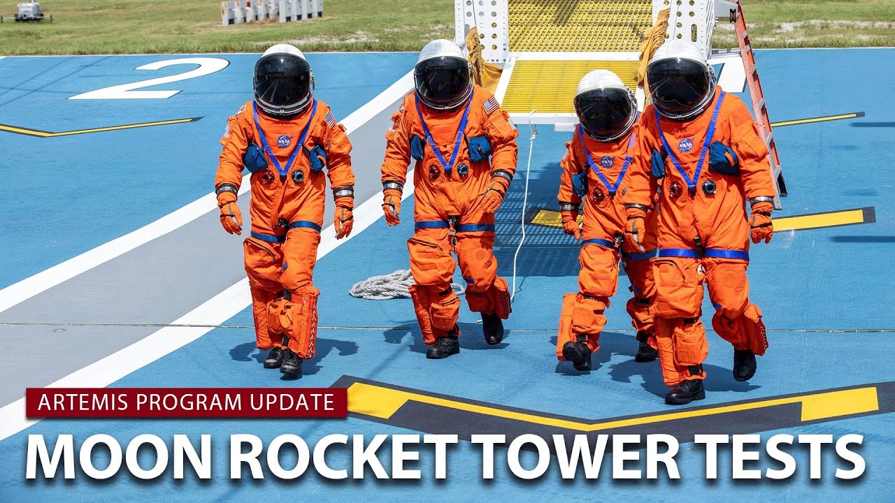 NASA nears end of Mobile Launcher 1 testing ahead of Artemis 2 rocket ...