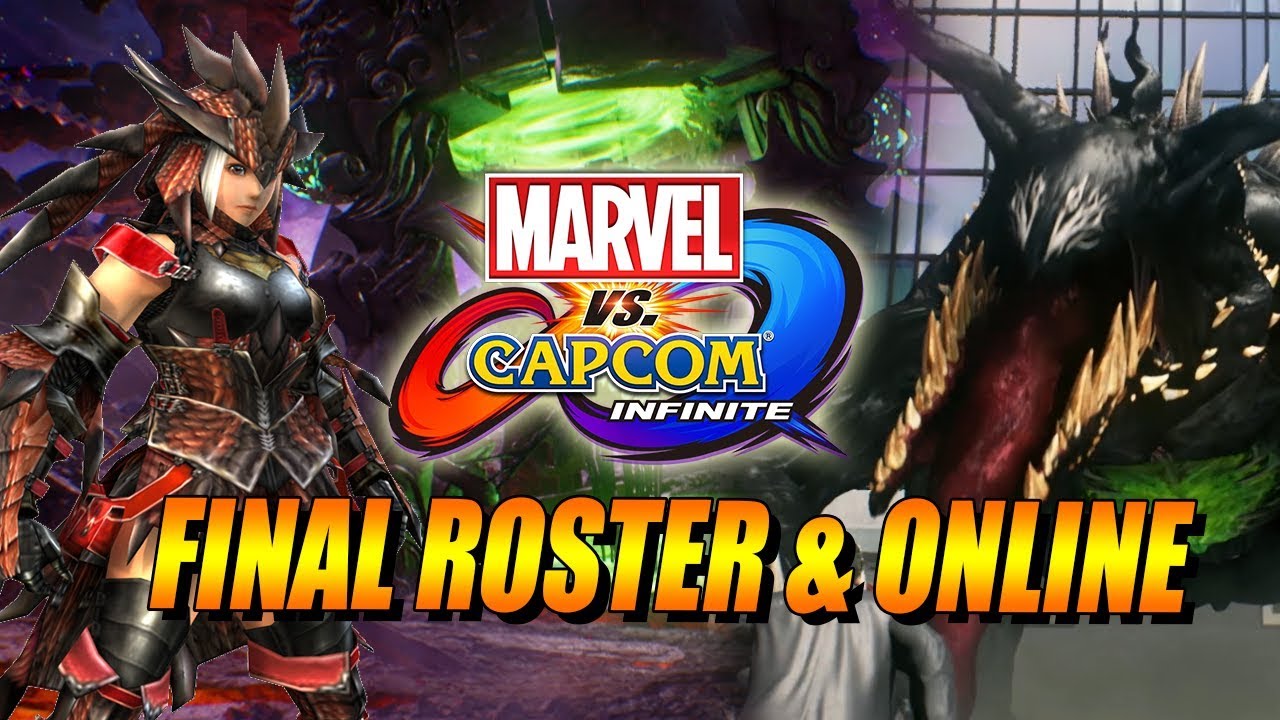 FINAL ROSTER - ONLINE DETAILS - FEMALE MONSTER HUNTER: MVCI Update ...