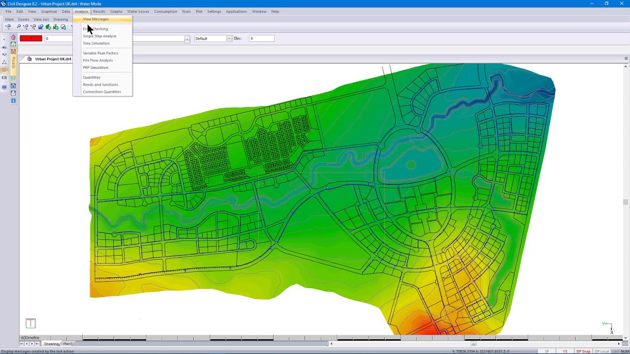 CIVIL DESIGNER Software : New Water & Pressurized Networks Features ...