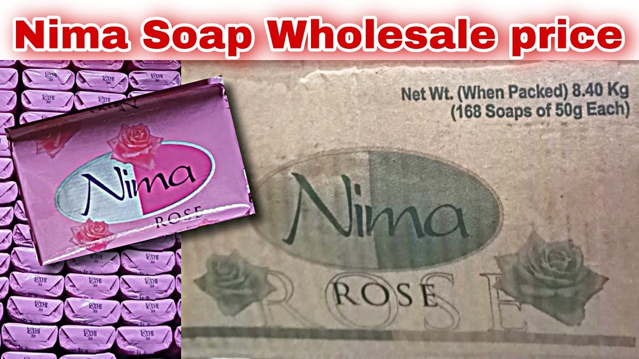 Nima Rose Soap New Wholesale Price 10 RS pack Wholesale packed निमा ...