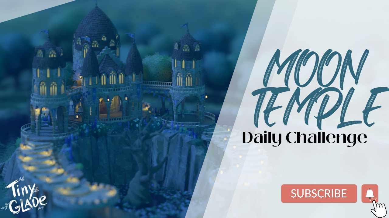 Tiny Glade || Moon Temple Speed Build - YouTube