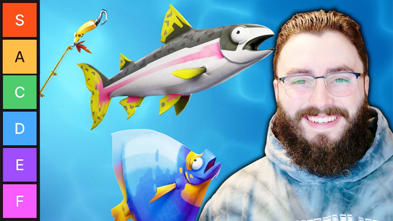 Ranking Every Fish in Fortnite History | Tier List - YouTube