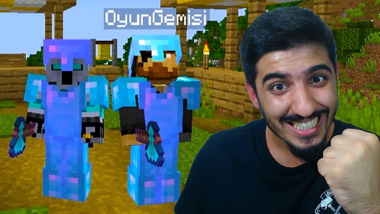 FULL ELMAS SET! Minecraft Survival 3.Bölüm - YouTube