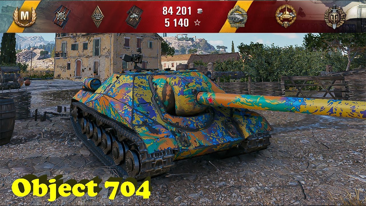 Object 704 - World of Tanks UZ Gaming - YouTube