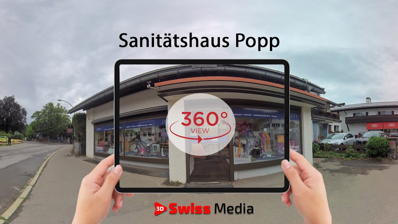 Sanitätshaus Popp - 360 Virtual Tour Services - YouTube