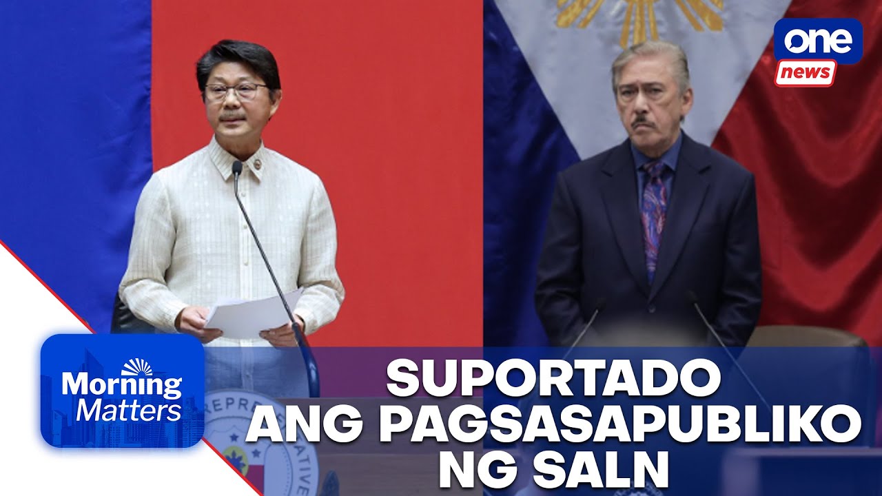 Lawmakers back lifting of SALN restrictions | Morning Matters - YouTube