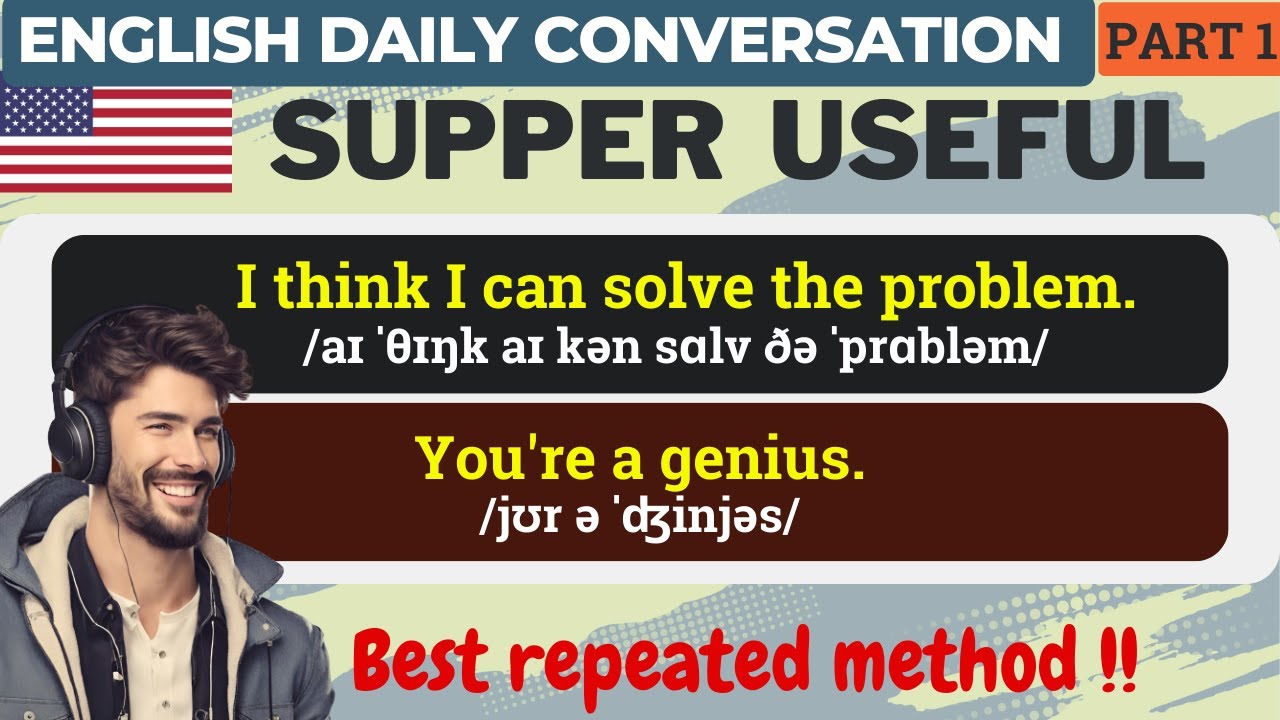 🌟 Super Useful Daily English Conversation | Everyday English ...