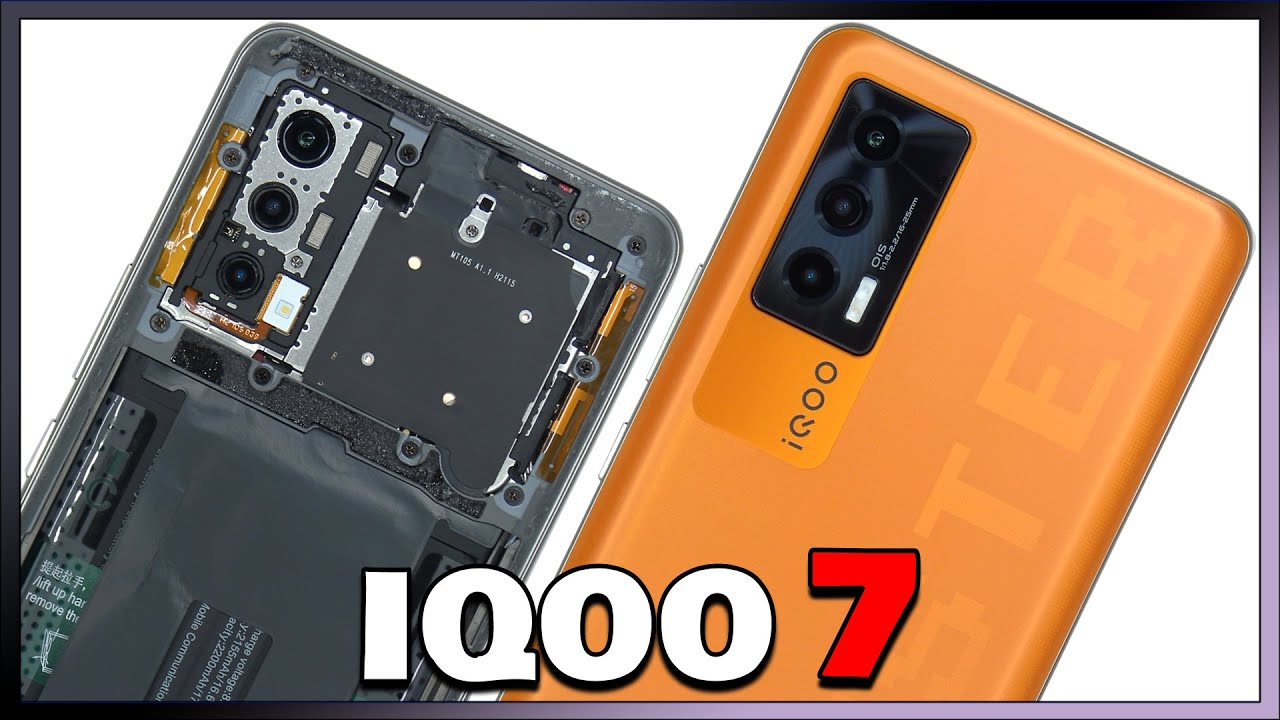 IQOO 7 Disassembly Teardown Repair Video Review - YouTube