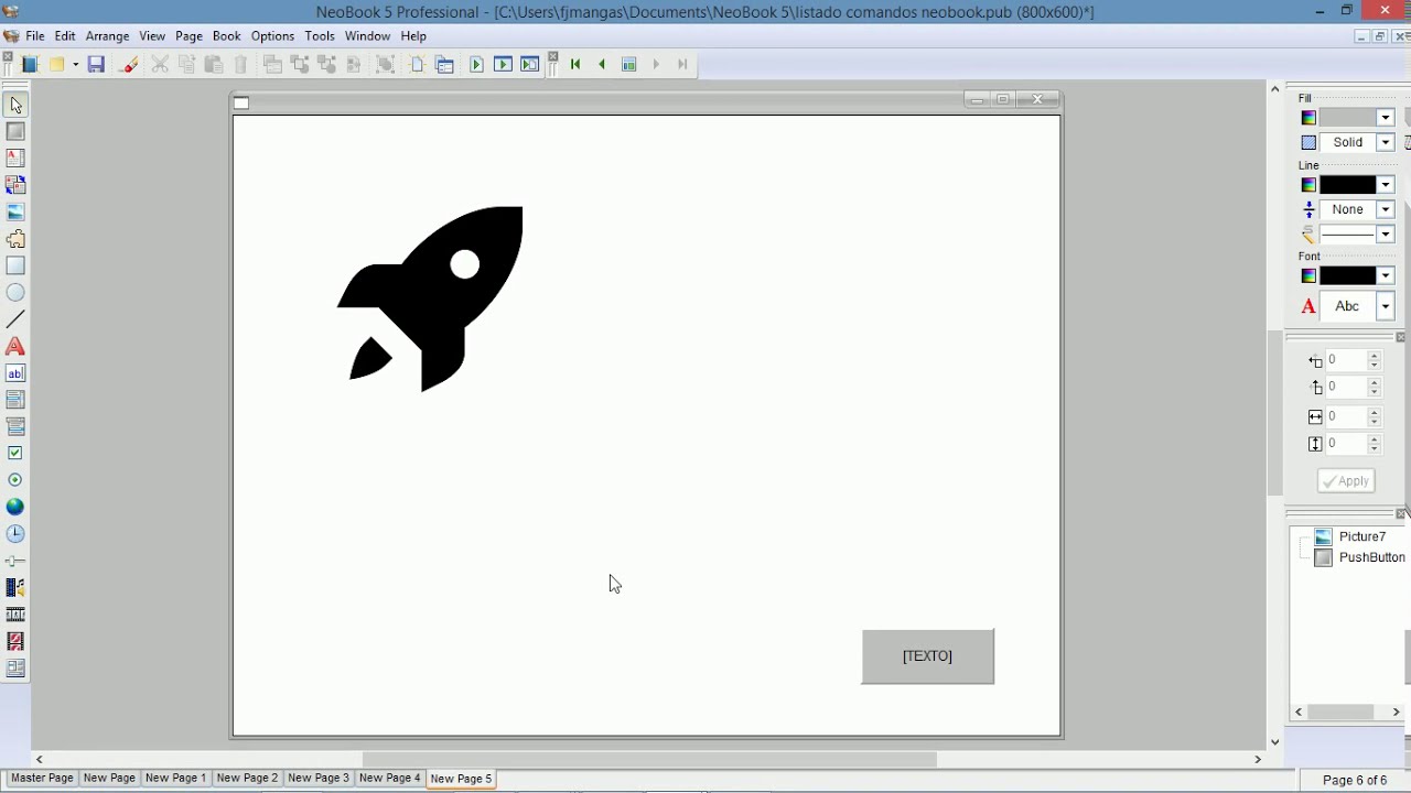 MOVER IMAGEN CON EL RATÓN EN NEOBOOK O VISUALNEO WINDOWS - YouTube