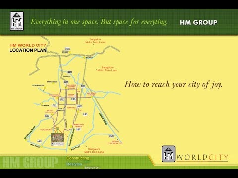 HM World City, JP Nagar, Location Map, Bangalore - YouTube