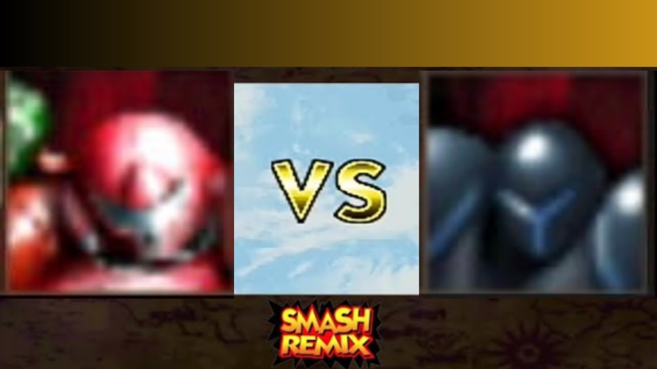 Smash Remix | Characther Matches (#13) Samus vs. Dark Samus - YouTube