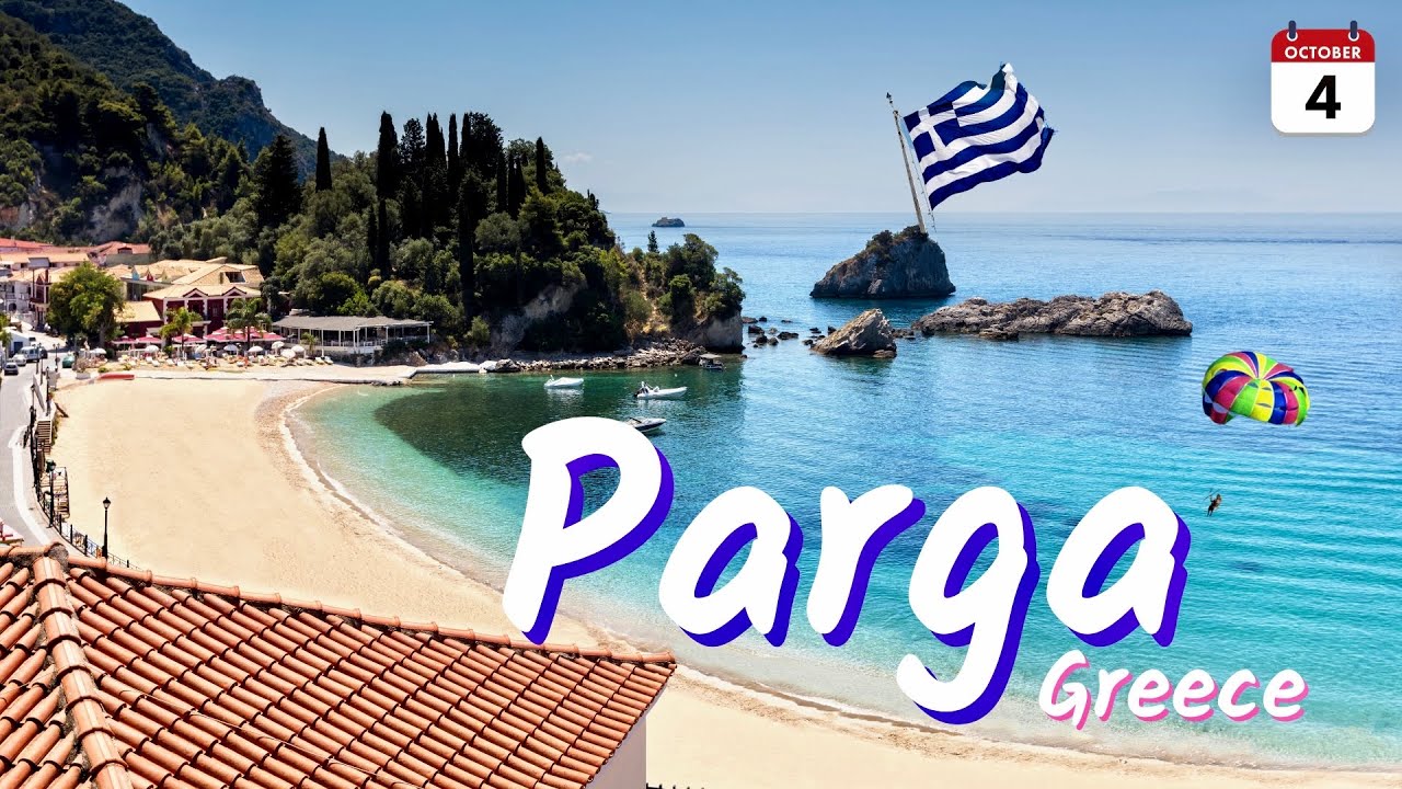 7 DAYS IN BEAUTIFUL PARGA GREECE - 2HR LAND TRAIN TRIP & CASTLE SUNSET ...