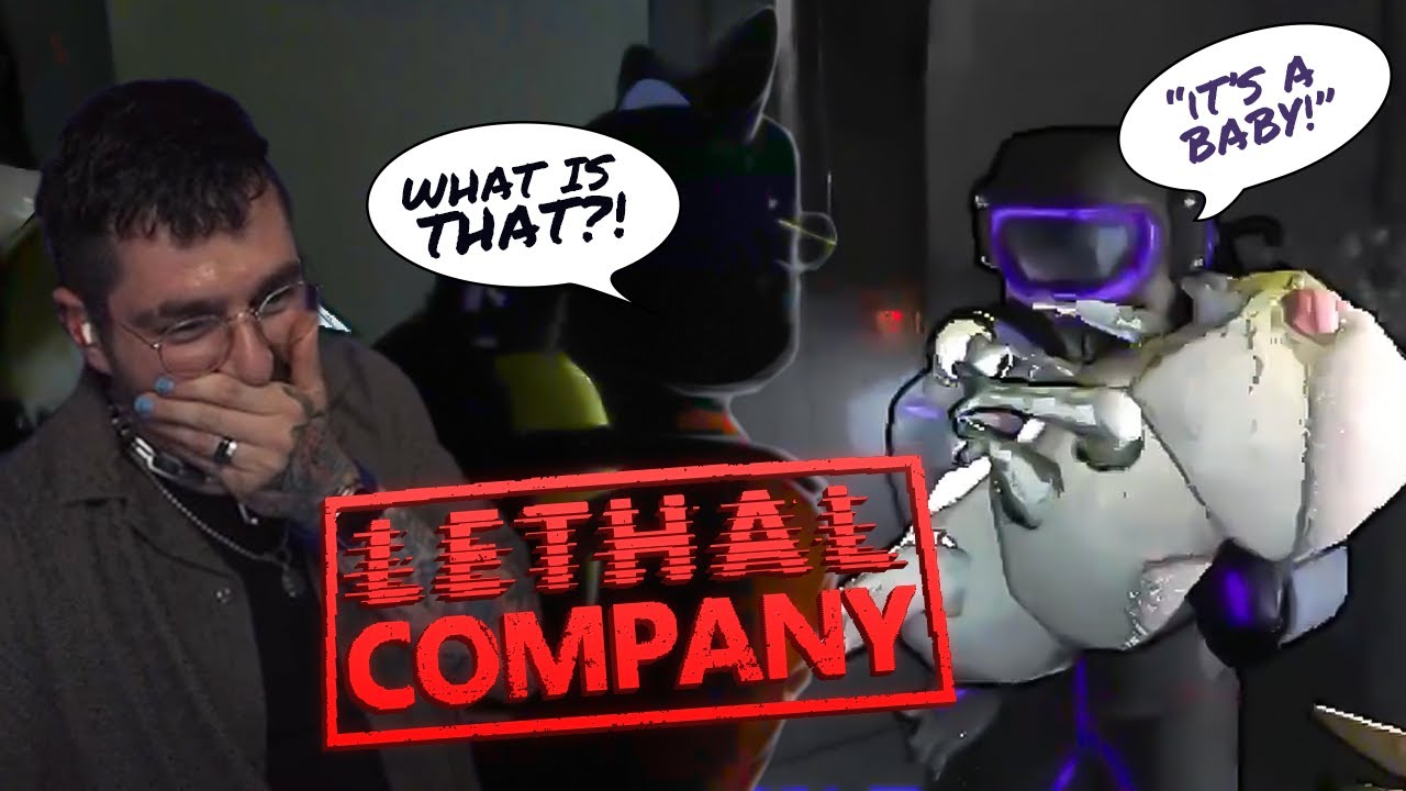 there’s a baby monster in lethal company now.. - YouTube