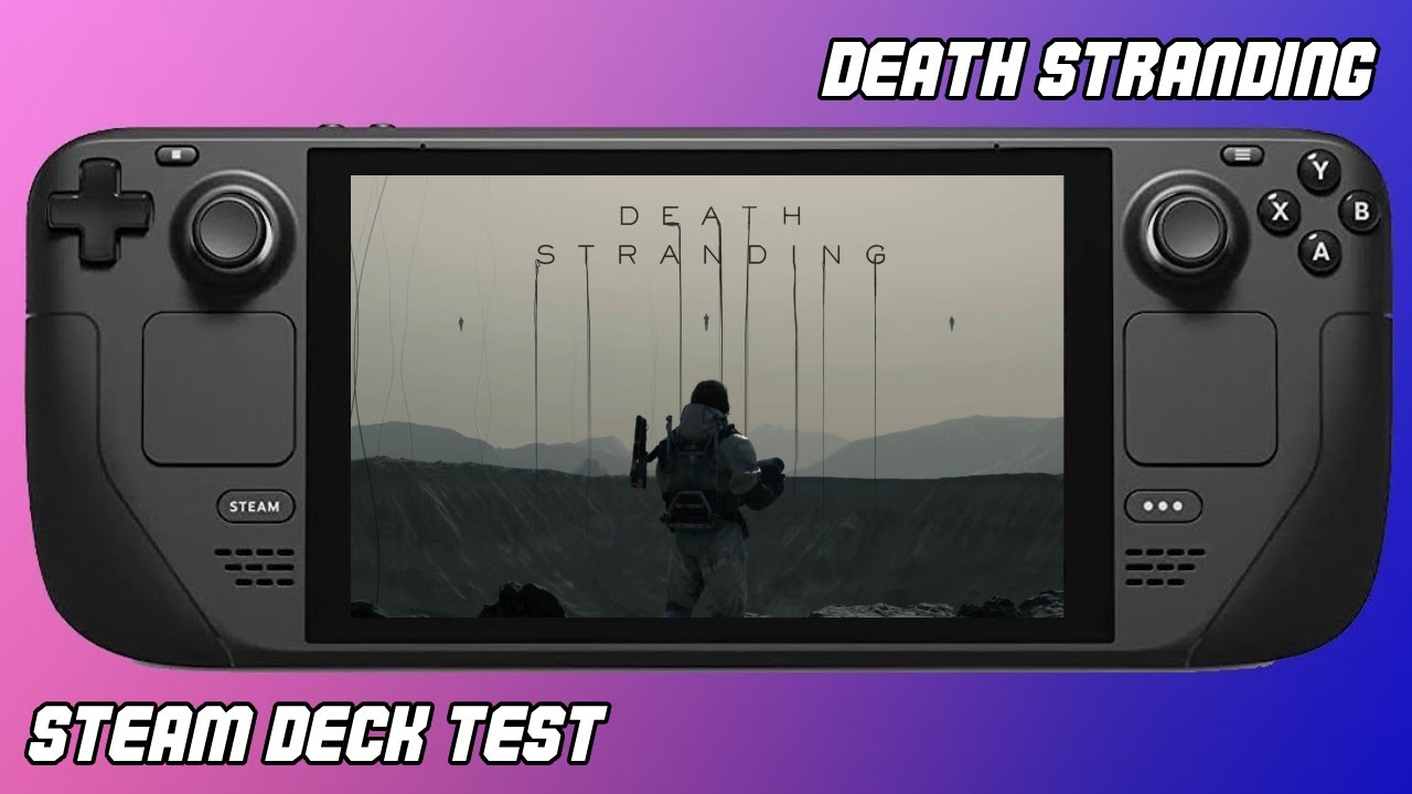 Death Stranding on Steam Deck - YouTube