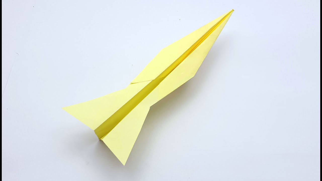 Easy Paper Plane Making Tutorial | Paper toy craft ideas - YouTube