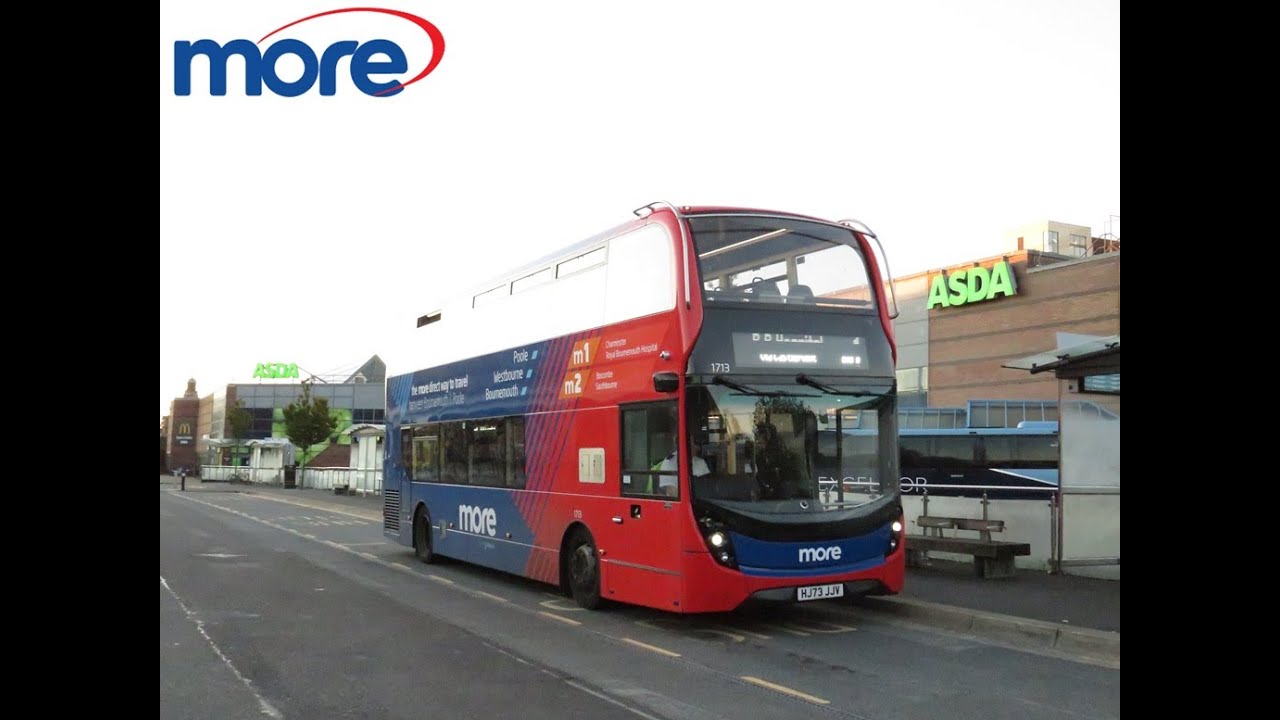 morebus 1713 HJ73 JJV 2025-09-21 - YouTube