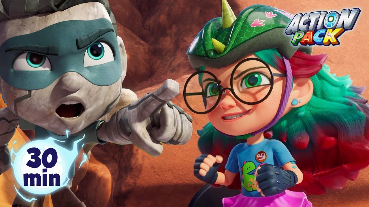Mason’s First Mission: The Trowel Thief Chase | Action Pack | Kids Tv ...