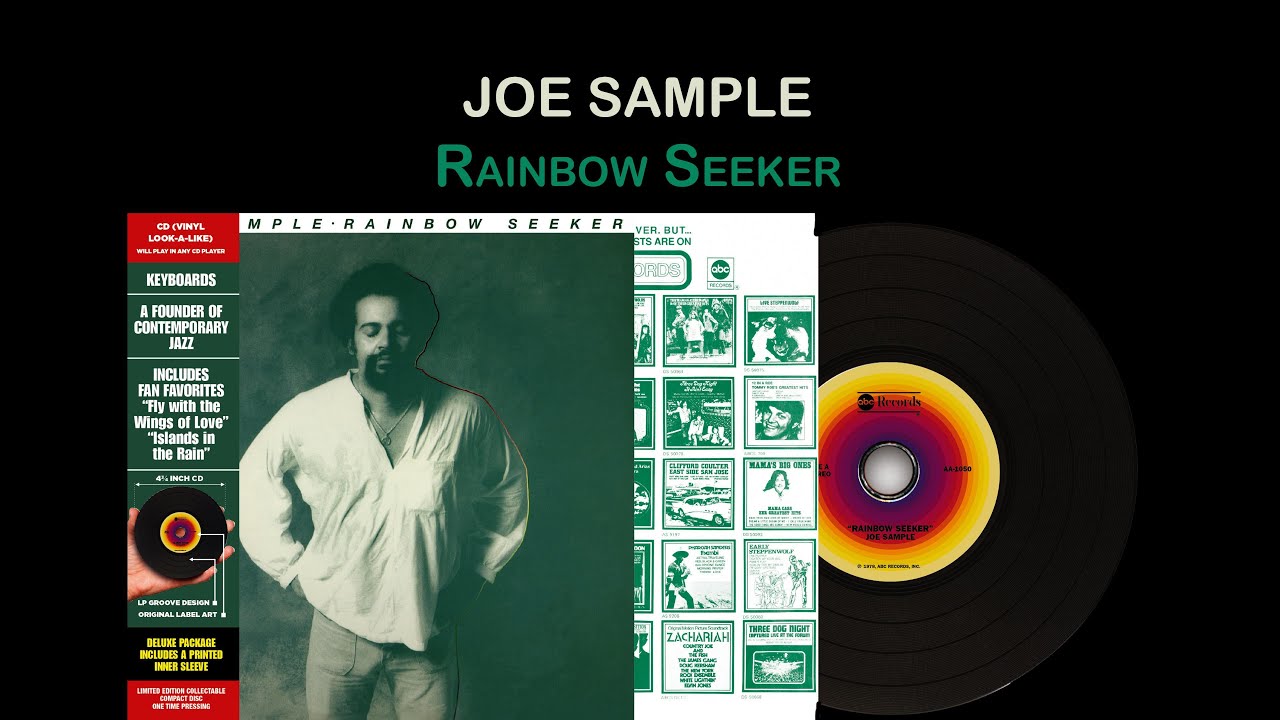 Joe Sample - Rainbow Seeker CD (Site & Disquaires) - YouTube