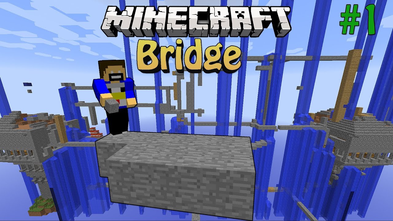 Minecraft Mini-Game | Bridge | Ep.1 | Trolls everywhere - YouTube
