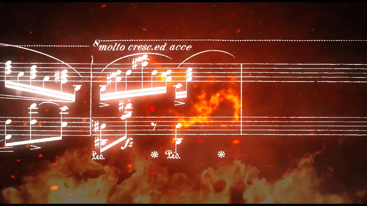 Ballade No. 2 CODA - Chopin (Animated Sheet Music) - YouTube
