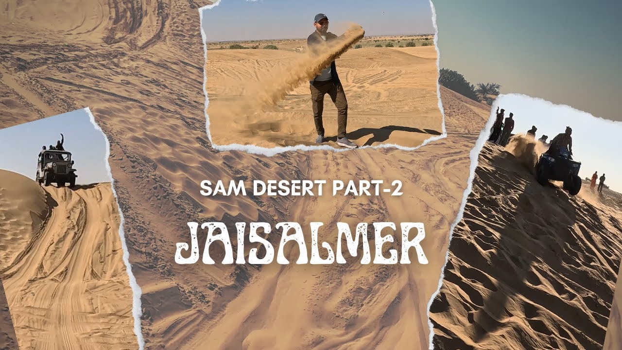 Sam Desert Safari And Camel Riding In Jaisalmer. - YouTube