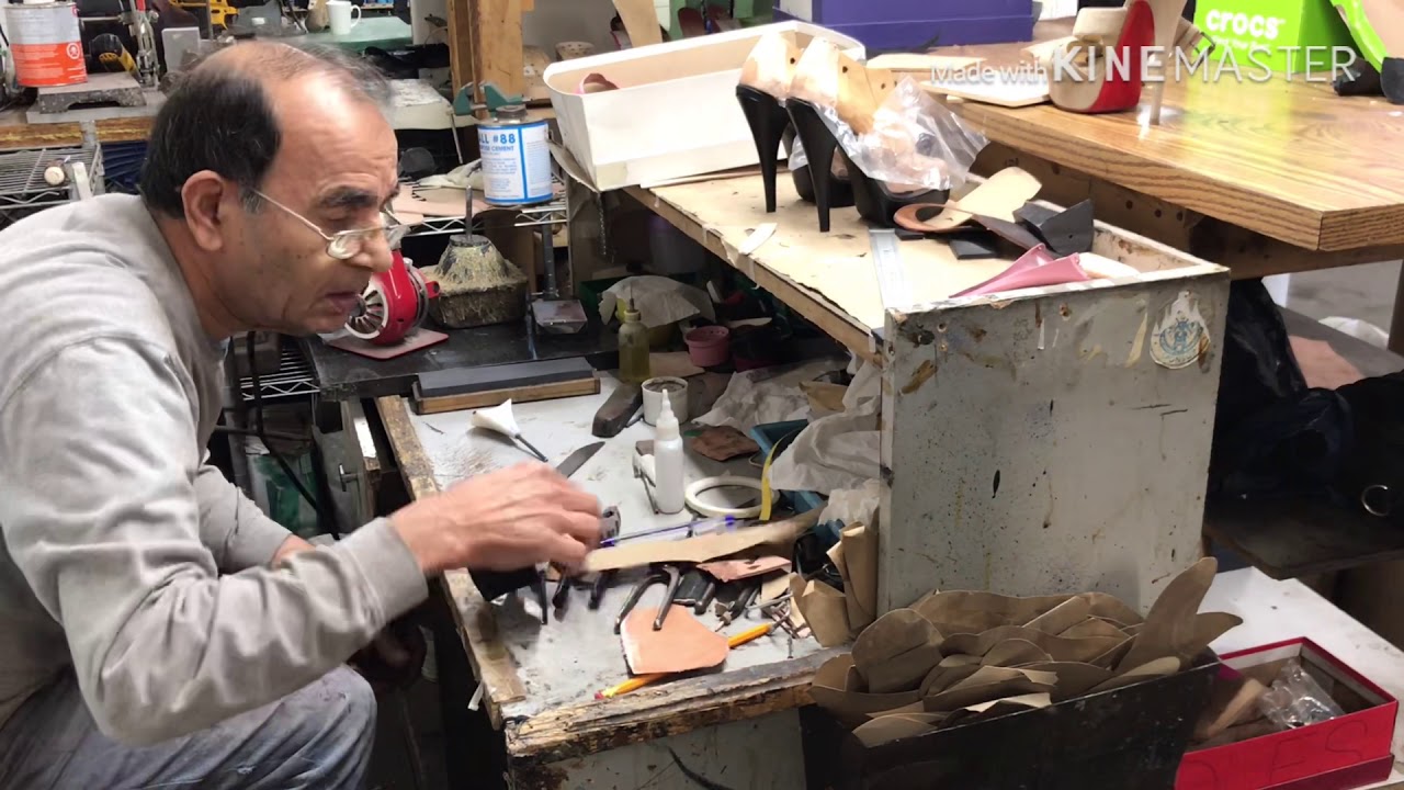 How to make taller heels and platforms on existing shoes part 1 - YouTube