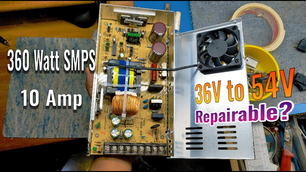 36v SMPS Repair Parts, Teardown - YouTube
