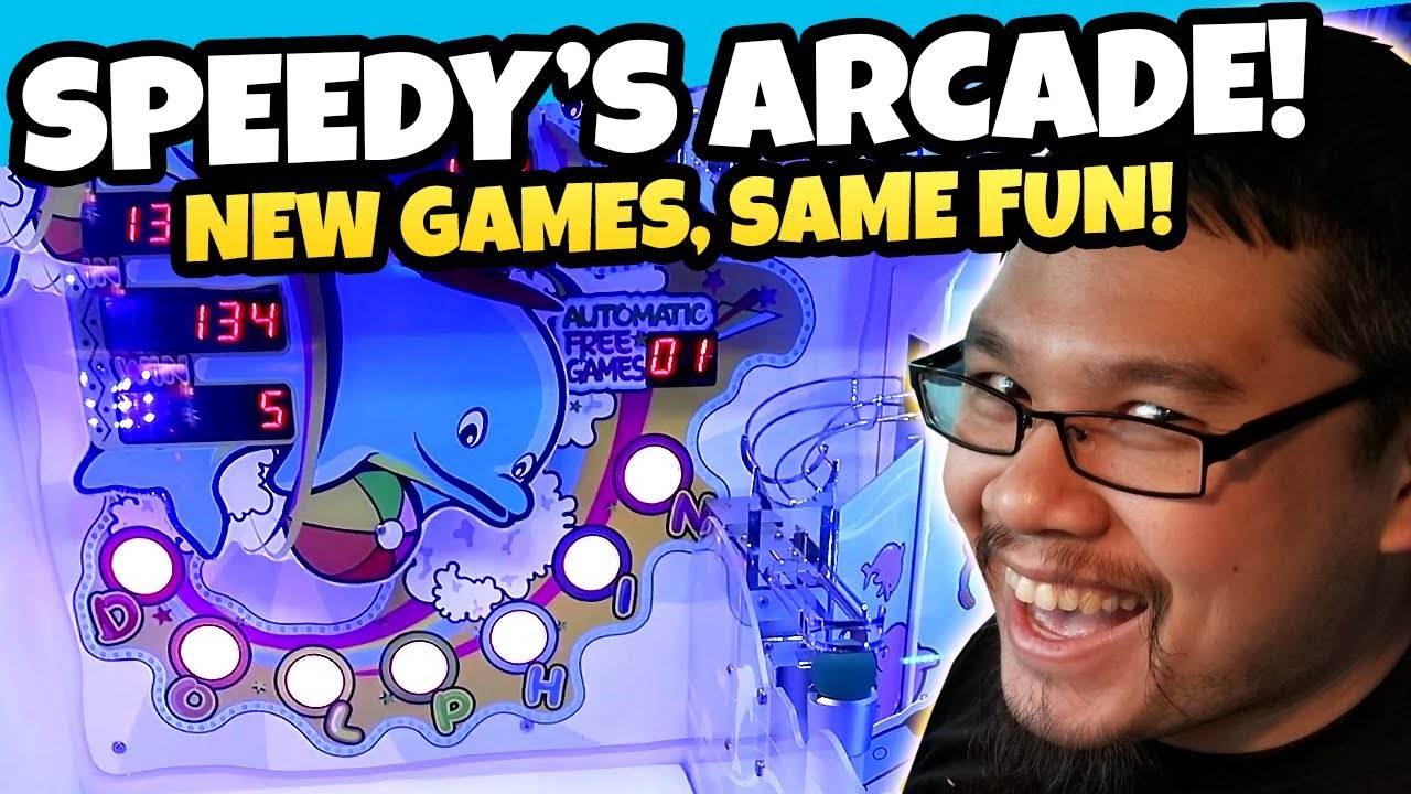 New Games and Tons of Fun at Speedy's Fast Track Arcade! - YouTube