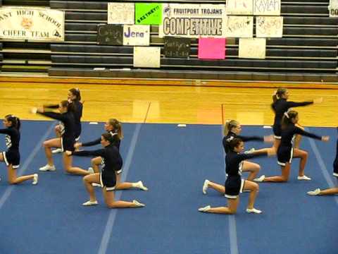 fruitport cheer competition 09 rnd1 - YouTube