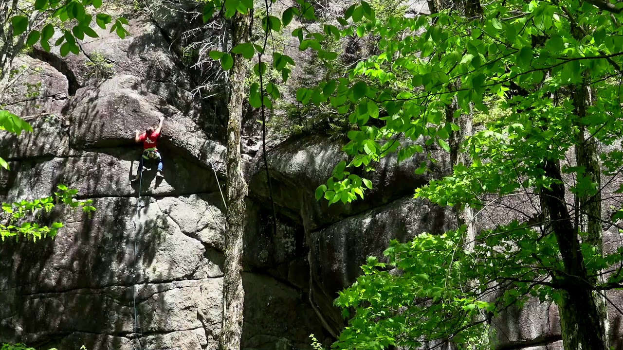Escalade Val-David 3/4 putain 5.12d - YouTube