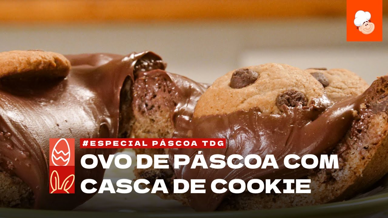 Ovo de Páscoa com casca de cookie | O melhor para a sua Páscoa! - YouTube