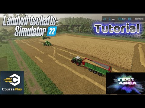 LS22 Courseplay Tutorial #07 Fahrzeugverband und Ladewagen mit ...