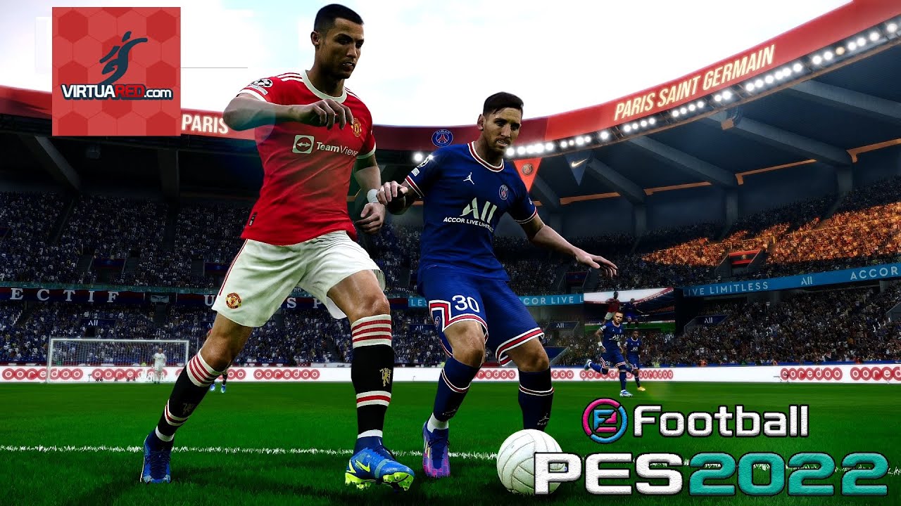THE REAL eFOOTBALL PES 2022! (VIRTUARED V4 FOR PC) - YouTube