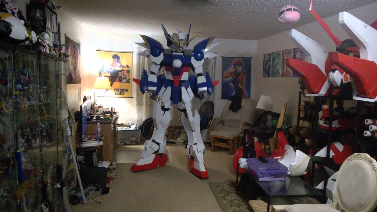 Gundam Wing Zero Custom Cosplay WIP - Gundam Cosplay - YouTube