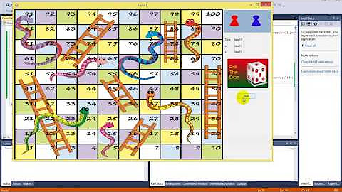 How to make Snake Ladder Game in windows Form C#,VISUAL STUDIO 2013 ...