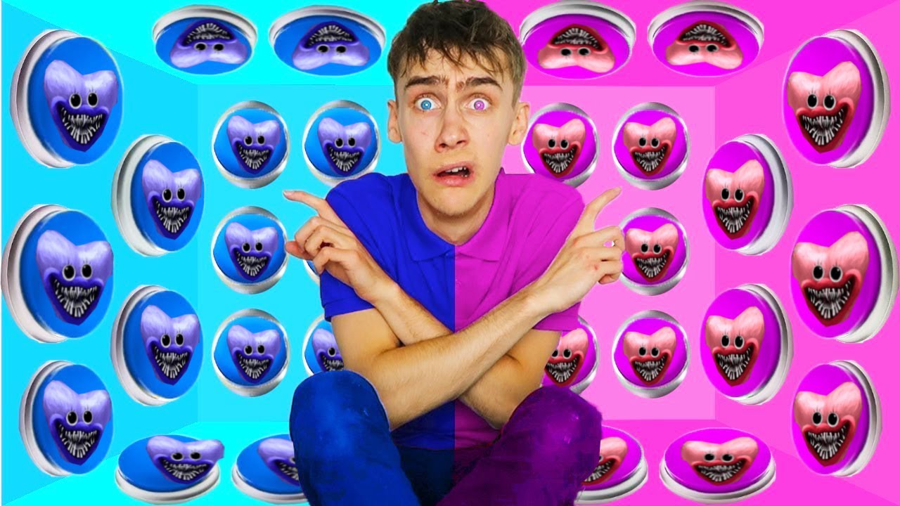 100 Jongens Knoppen VS 100 Meisjes Knoppen (Challenge) - YouTube