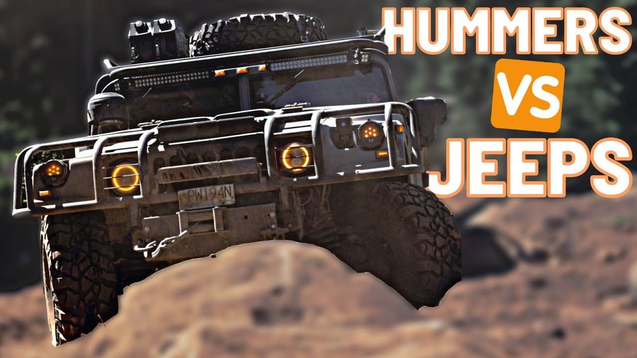 OFF ROAD HUMMER RALLY!!! with MY JEEP! Whipsaw Trail BC - YouTube