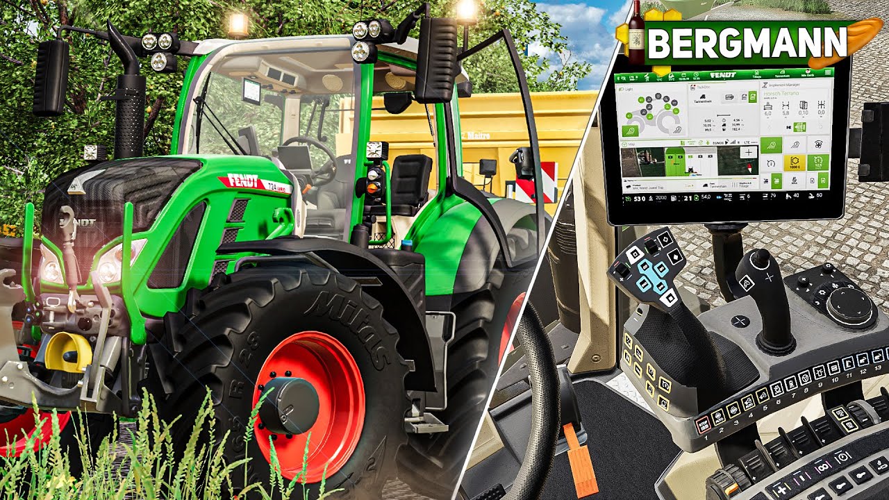 LS19 HOF BERGMANN #157: Neuer Trecker: Fendt 724 mit FendtONE und ...