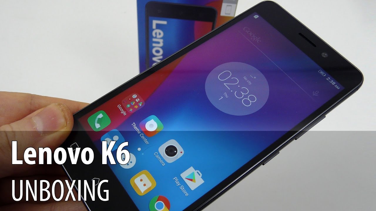 Lenovo K6 Unboxing (2 GB RAM Midrange Phone With 8 MP Front Camera ...