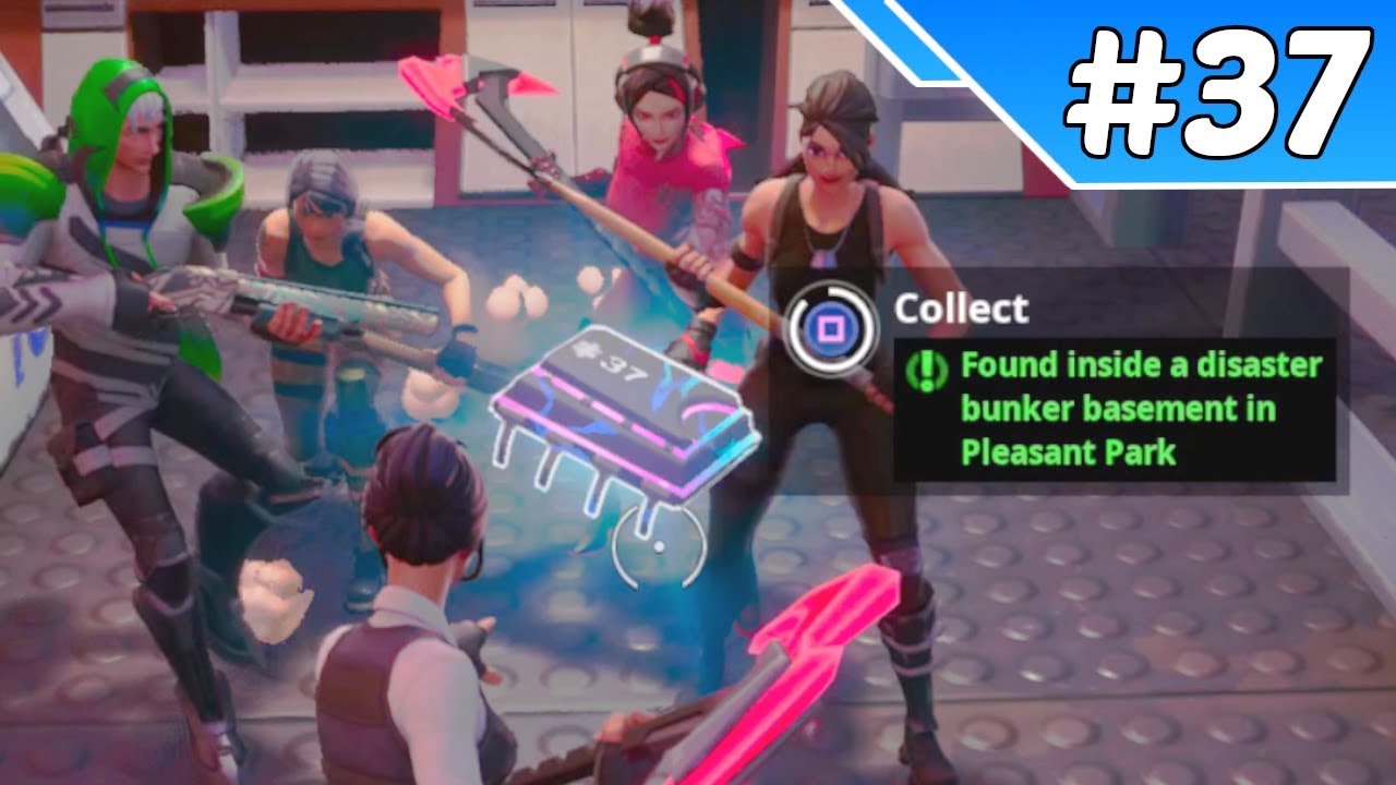 Fortbyte #37: Found Inside a Disaster Bunker Basement in Pleasant Park ...