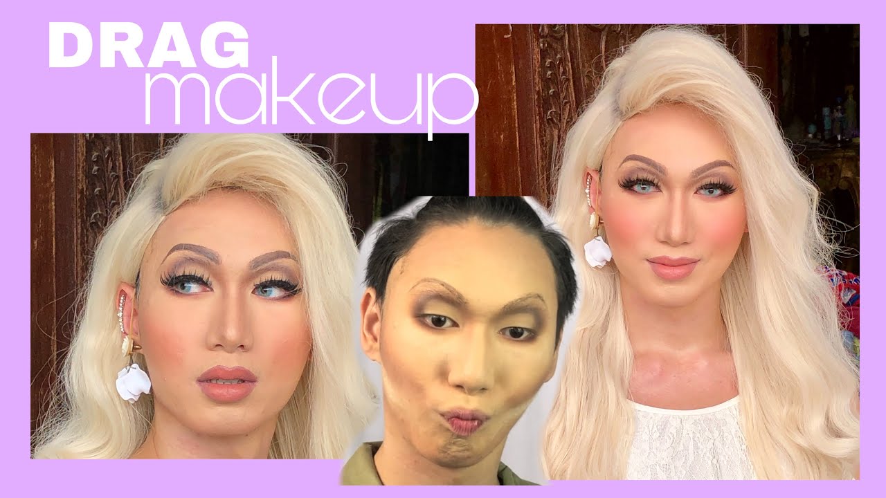 Extreme Drag Transformation | Plastique Tiara Boy to Girl Makeup ...