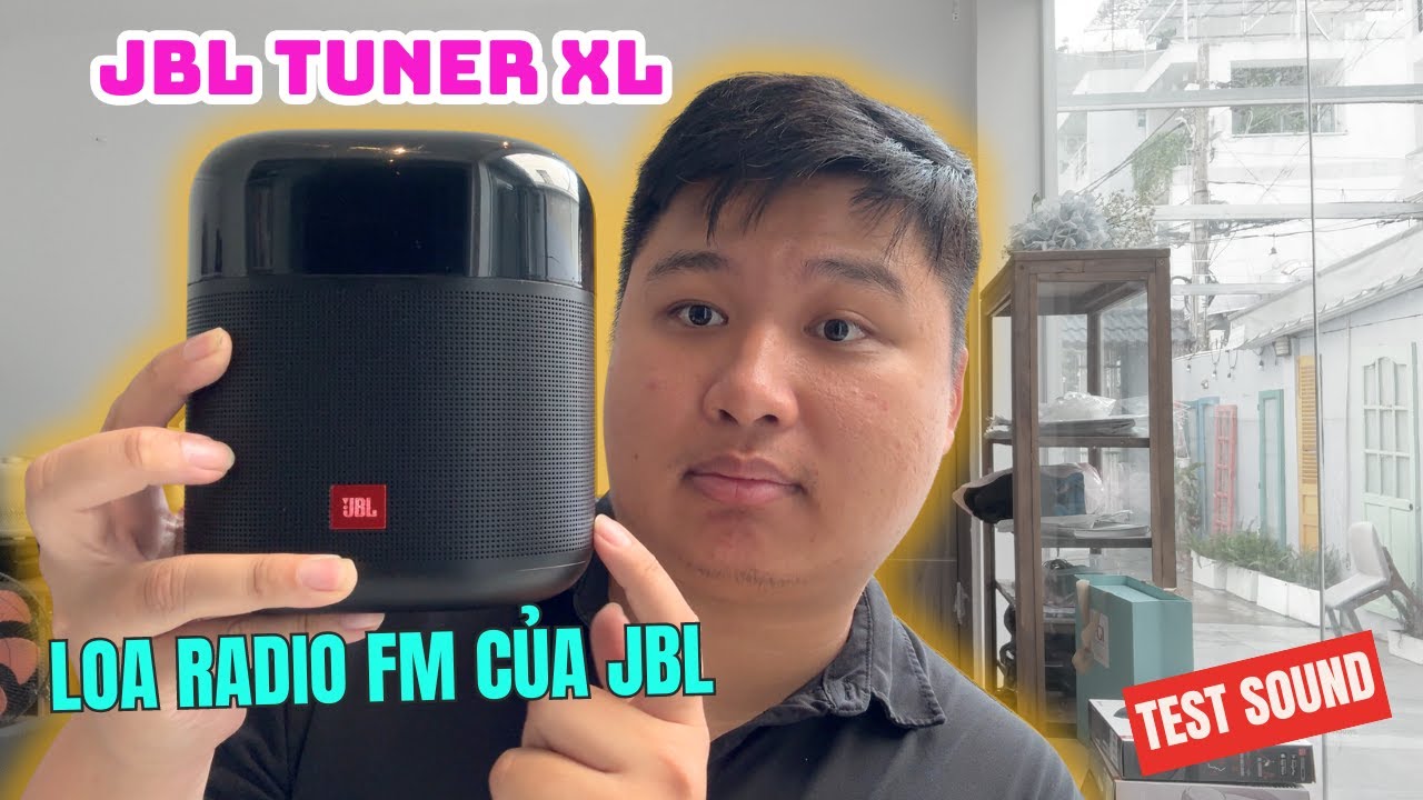 JBL Tuner XL - Loa Radio nghe đài FM chính hãng JBL - TEST BASS - YouTube