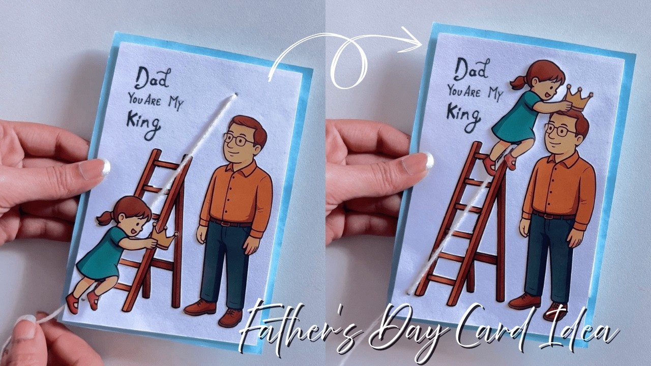 DIY Sliding Gift Card for Dad 💌 | Creative Father’s Day Gift Idea He’ll ...