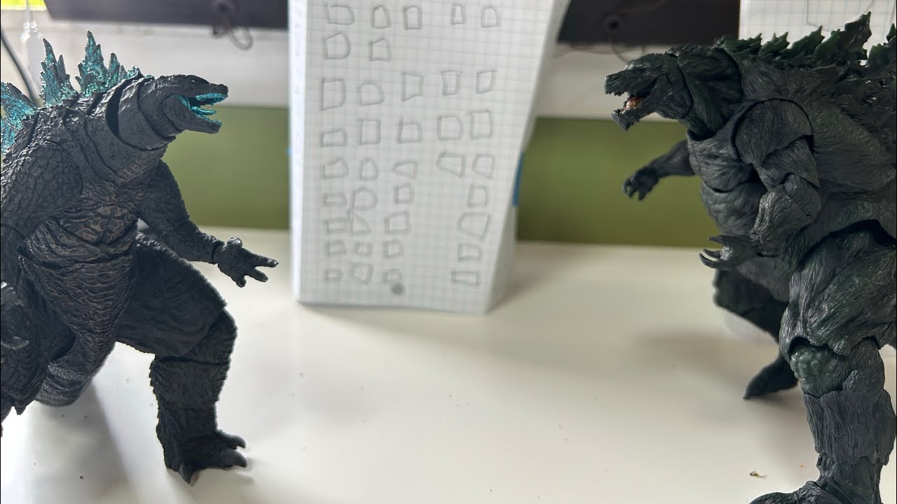 Legendary godzilla vs Godzilla earth - YouTube